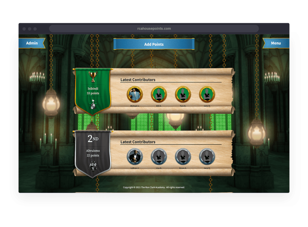 House App - The RCA House System