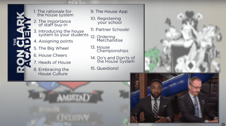 Training - The RCA House System