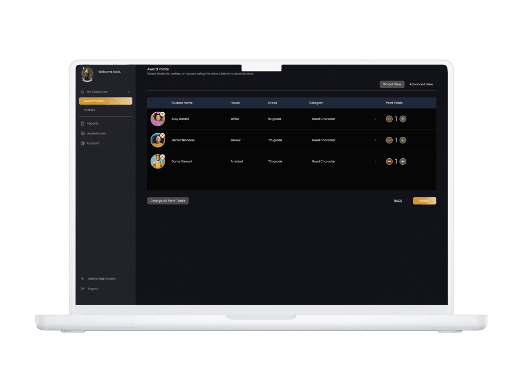 House App - The RCA House System